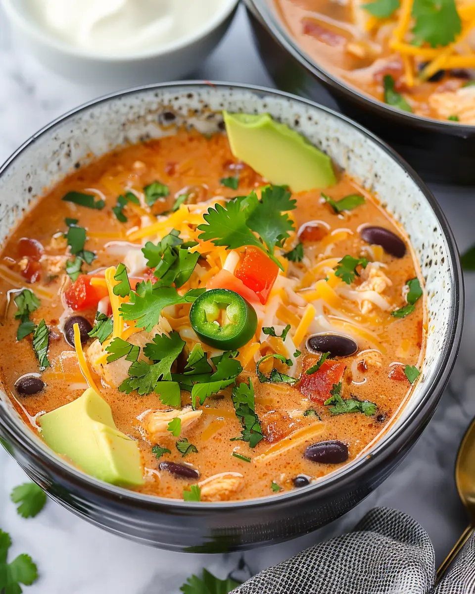 Chicken Enchilada Soup