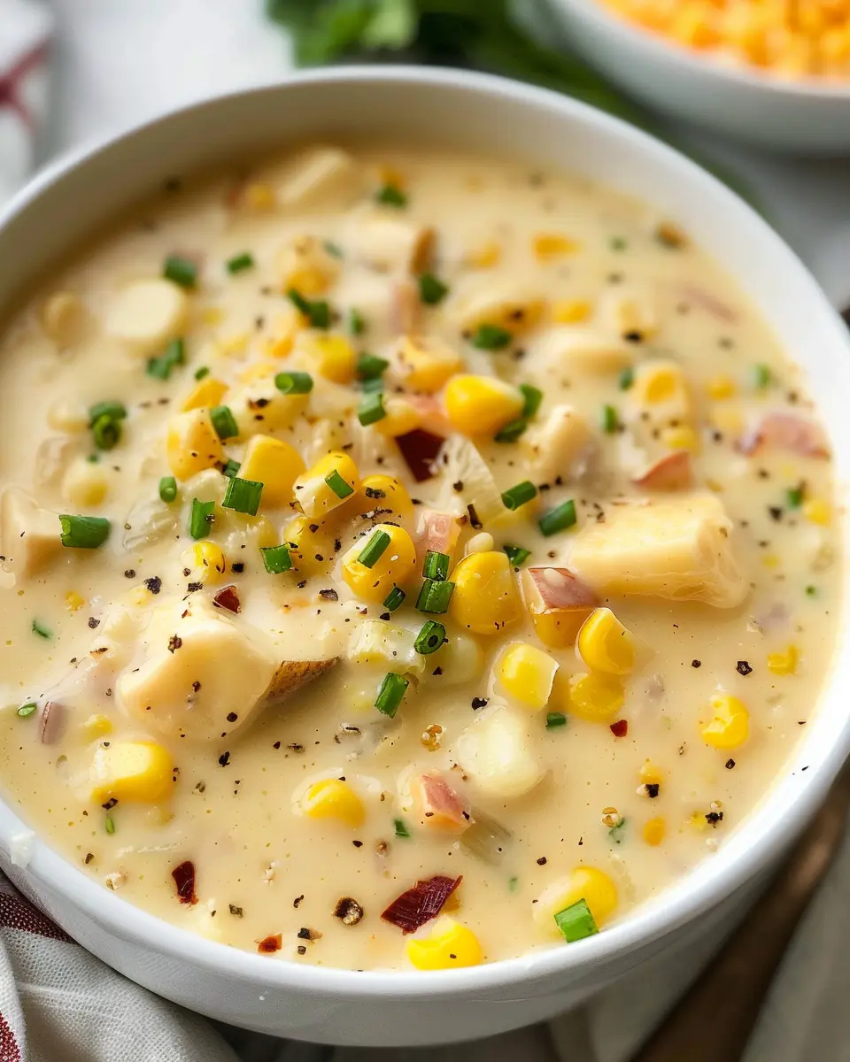 creamy corn chowder